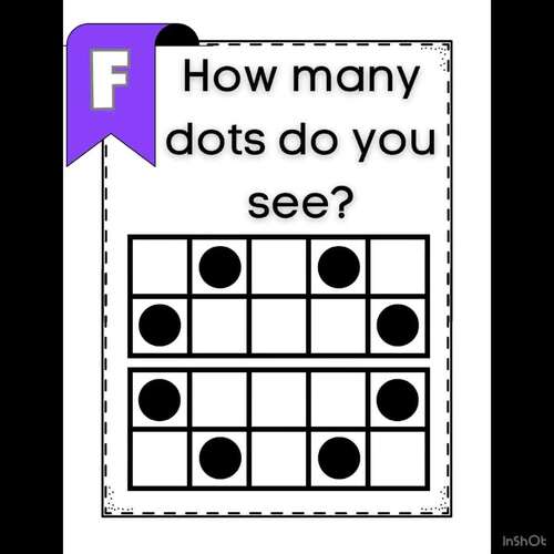 Subitizing within 10: Number Talks Dot Cards by Serendipity Math Shop