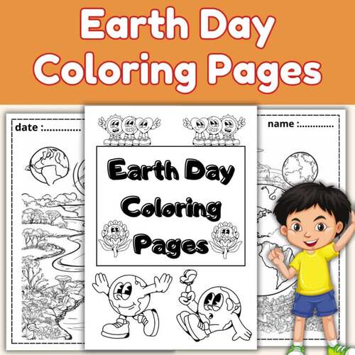 Earth Day Coloring Pages - Earth Day Activities - April coloring pages