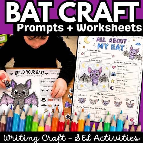 Bat Activities | Bat Printable | Bat Craft, Science Halloween ...