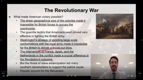 The Revolutionary War: Why did the Colonies win? (High School U.S History)