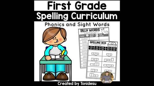1st Grade Spelling Practice Worksheets Phonics | Sight Word | Heart Word