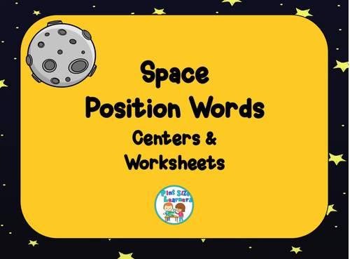 Positional Words Activities for Kindergarten | Space Position Words