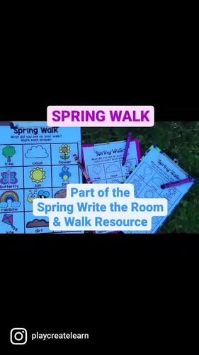 Beach: Write the Room | Walk by Play Create Learn | TPT