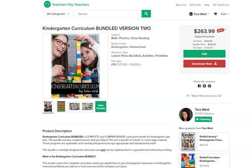 Little Minds at Work® Kindergarten Curriculum BUNDLED VERSION TWO