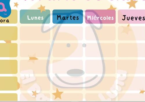 Horario de clases temática Pepa Incluye etiquetas escolares Pig PDF ...