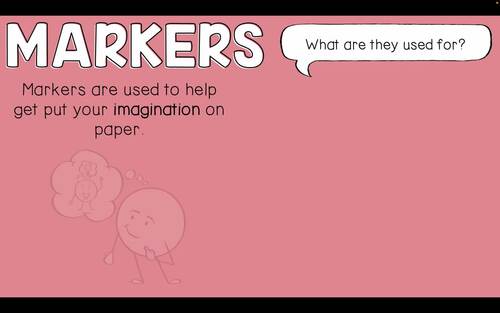 How To Use Markers Animated Teaching Powerpoint Included By Virtually Endless