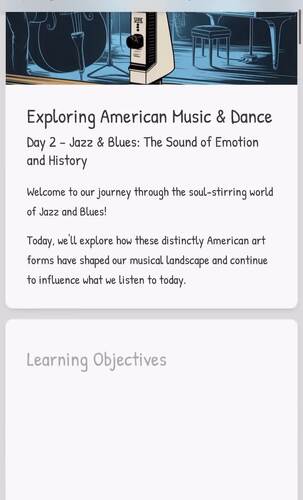 Exploring American Music Genres: Jazz & Blues | Swing Dance Activity ...