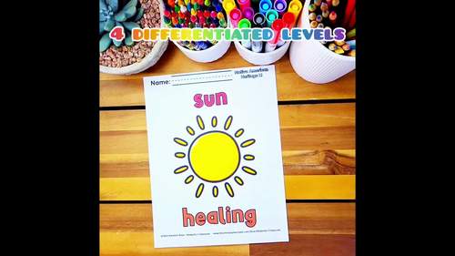 Native American Coloring Pages & Writing Activities about Nature Symbols