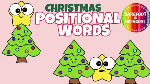 Christmas Positional Words Clipart | Prepositions Grammar Clipart ...