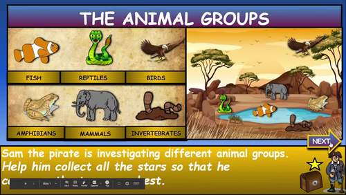 Animal Groups Unit Bundle: Presentation | Drag & Drop | Puzzles |Worksheets