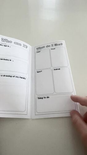 All About Me Brochure | Back to School Activity for Building Classroom ...