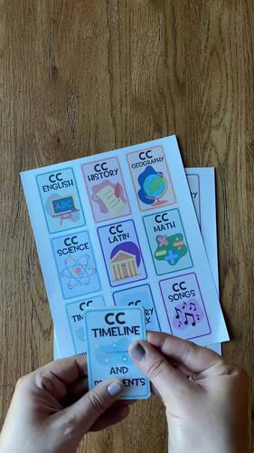 Yoto Card Labels for Classical Conversations Memory Work by Caitlin King