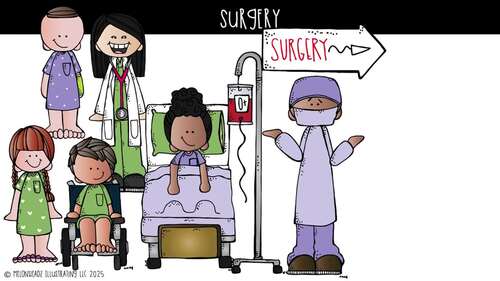 Surgery clip art, Medical clip art, Doctor clip art COMBO PACK | TPT
