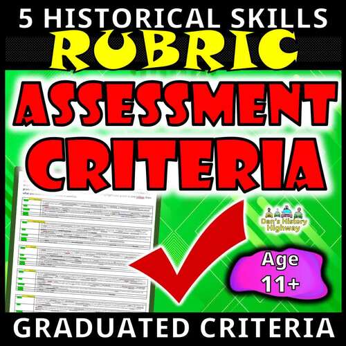 Key Stage 3 History Skills Assessment Rubric | Student Progress Tracker