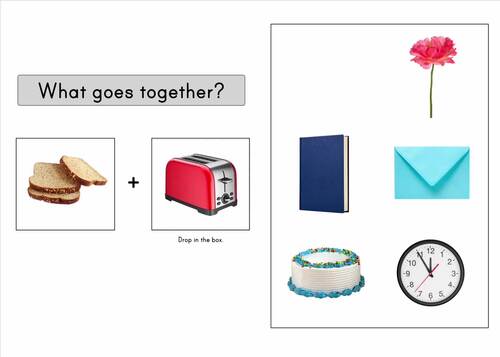 What Goes Together | Boom Cards by ABA Learning Corner | TPT