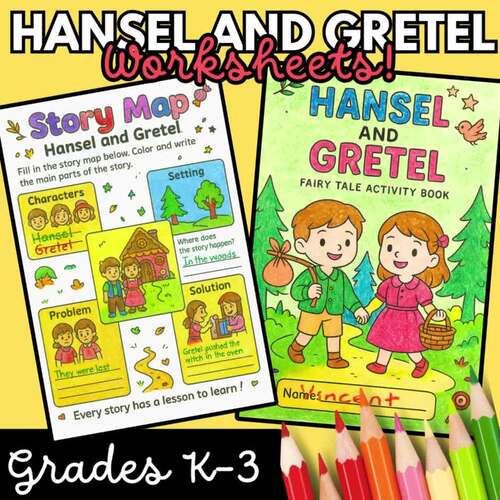 Hansel and Gretel Sequencing | Fairy Tale Story Activities for K–3