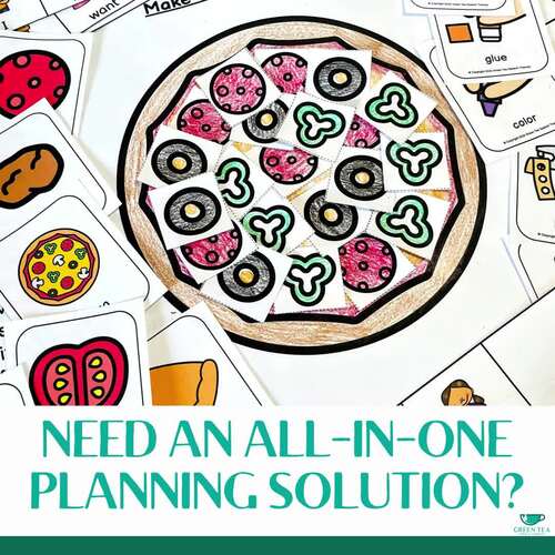 Pizza Craft Companion - Restaurant Speech Language Unit & Speech ...