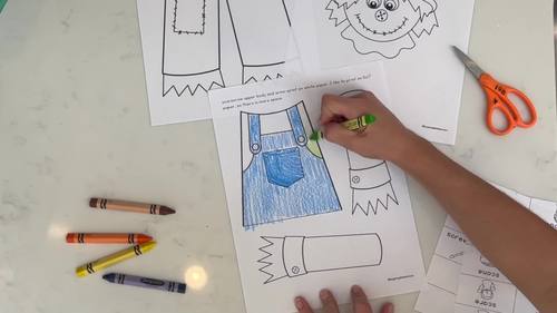 Sc Consonant Blend Word Work Scarecrow Phonics Craft and Activity