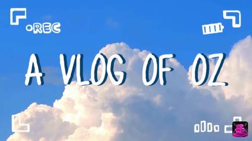 A vlog of Oz -Boq: Short script & digital backdrops. Screen / stage acting.