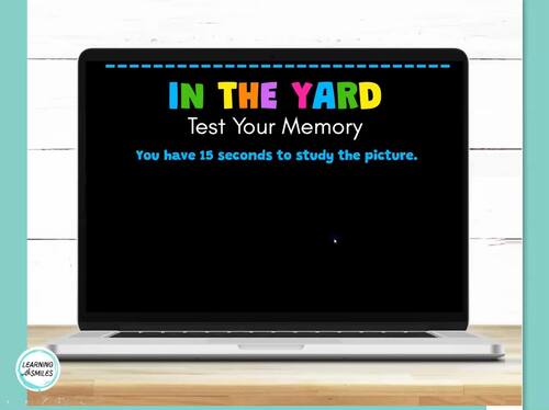 Working Memory PowerPoint Visual Recall: Food Shops Activity & Worksheets