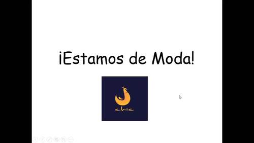 Spanish Clothing Styles & Demonstratives Video Bundle (Distance Learning)