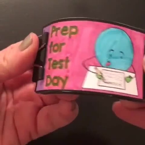 Test Prep Animated Fidget Flipper by The Counseling Teacher Brandy