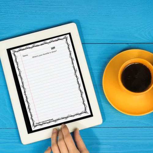 Digital Writing Journal (180 Prompts and Templates) | TPT