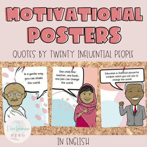 Inspirational People Motivational Posters in English by The Dual ...