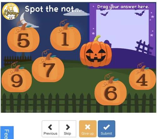 Halloween Spot the NOT Visual Perception by Teacher Kimmy | TPT
