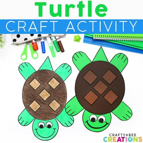 Sea Turtle Craft Ocean Animals Habitat Activities Sea Life Theme ...