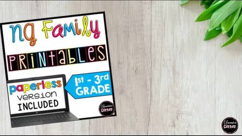 NG Words Digraph Activities Digital & Printable Phonics | TpT