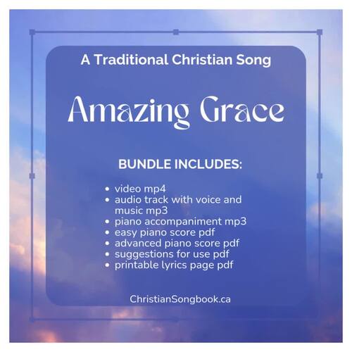 Amazing Grace - Christian Song Unit by Christian Songbook | TPT
