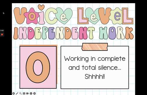 Editable Voice Level Posters by The Classroom Corner | TPT