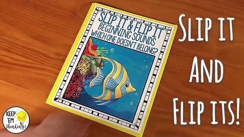 Phonics Games Year Long Growing Bundle, Slip It and Flip It Self ...