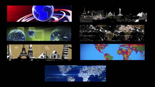 Geography Animated Google Banner Bundle 1 with FREE bonus by Schibby ...