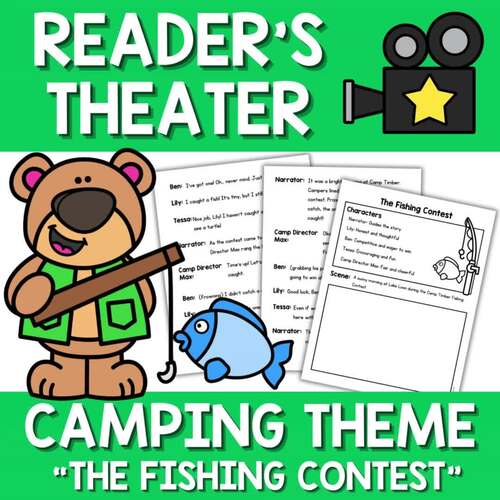 Readers Theater Camping Theme Fishing Skit Playing Fair Reading ...