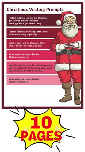 Christmas Carol Game and Christmas Writing Story + Christmas Writing ...