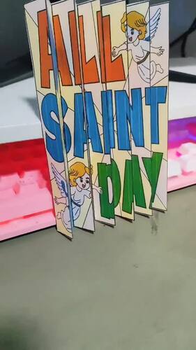 All Saint Day Crafts Agamograph Art 2D All Hallows' Day Feast of All Saints