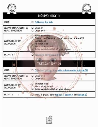 Camp Time in California | Magic Tree House #35 | Plan, Quizzes, Activities