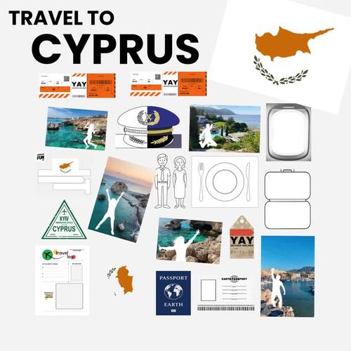 Travel to CYPRUS! – Printable Pretend Travel Activity for Kids by ...