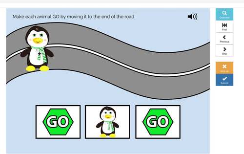 MAKE THE ANIMALS "GO"- Core Vocabulary Word Interactive AAC Activity ...