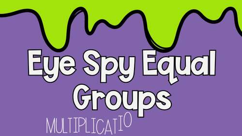 Halloween Math Activity | October Multiplication Equal Groups Lesson