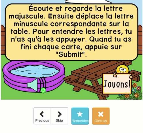 L'alphabet audio | Les majuscules et minuscules cartes Boom | La pastèque