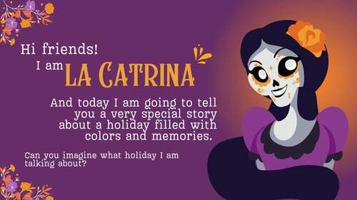 Día de los Muertos Guided Notes + Canva Presentation | English ...