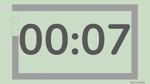 2 Minute Classroom Timer.zip by We're All Just Learning | TPT
