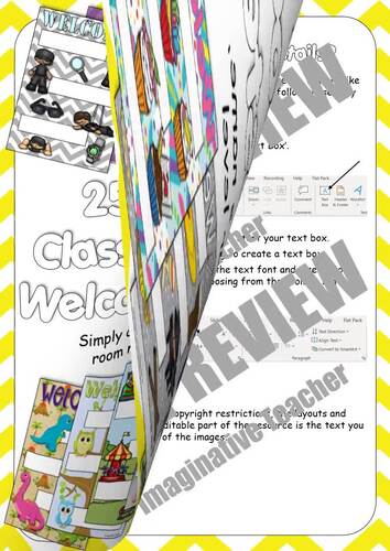 Editable Classroom Door Welcome Posters by Imaginative Teacher | TPT