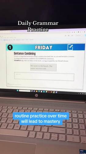ELA Bell Ringers Daily Warm-ups 6th Grade Daily Grammar Practice ...