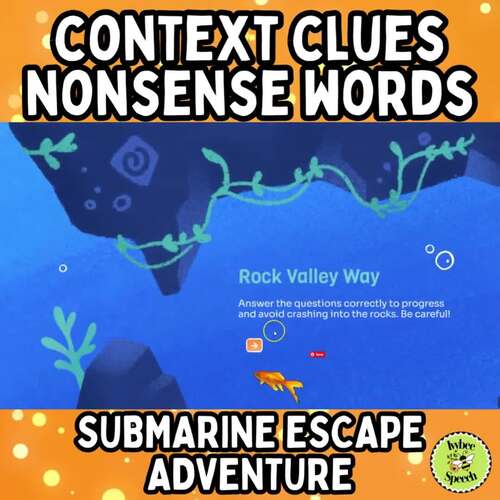Context Clues Nonsense Words Digital Escape for Comprehension and ...