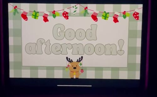 Christmas Morning Routine Slides, December Editable Daily Slides with ...