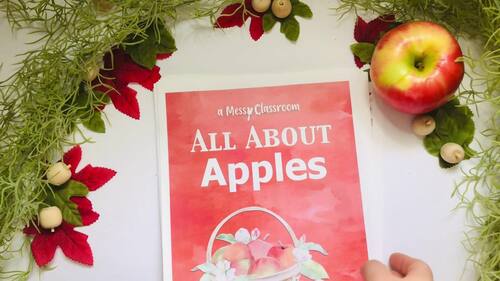 Fall Farm Apples Nonfiction Reading Bundle RI2.1 RI.2.2 RI.2.5 Three Text Levels
